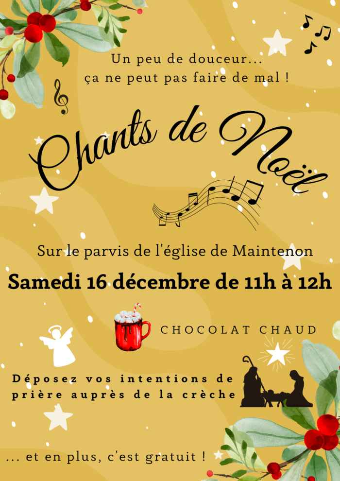 Chants de Noël – Paroisse de Maintenon